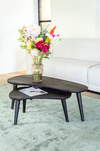 Free-form Nested Side Table (2) | By-Boo Guus - Midcentury - Coffee ...