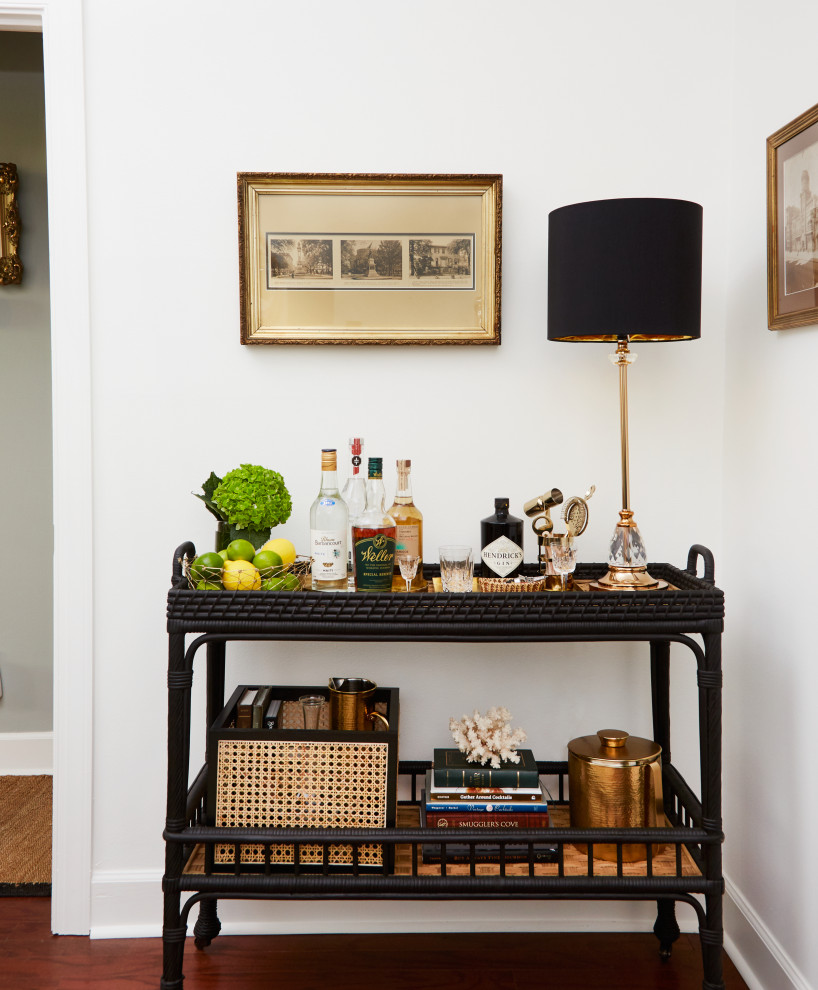 Row House Redesign-Savannah Historic District - Transitional - Home Bar - Atlanta - by Amber ...