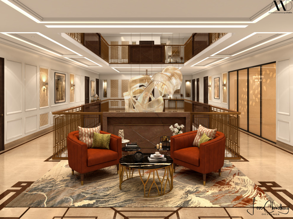 DLF Mansion - Hall - Delhi - by AND Studio | Houzz