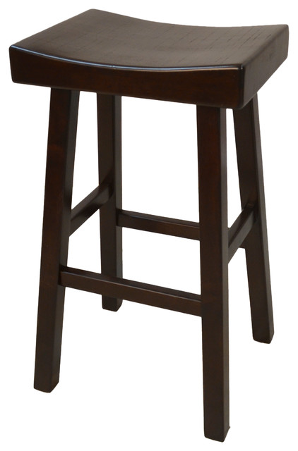 Weston Classic Deluxe Saddle Stool - Transitional - Bar Stools And ...