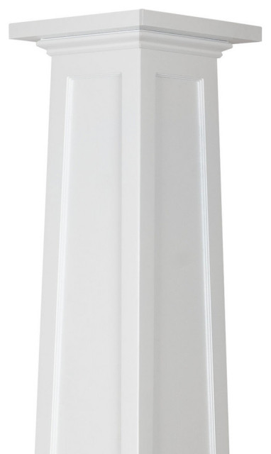Endura-Craft Craftsman Classic, Square Tapered, Recessed Panel Column ...