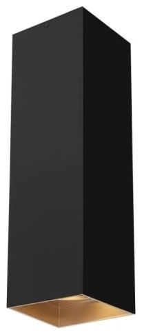 Tech Lighting Exo Flush 18" 30 , Black/Gold LED927 - Contemporary ...