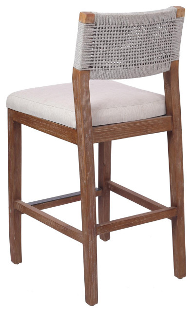 Pierre Rope Counter Stool - Transitional - Bar Stools And Counter ...