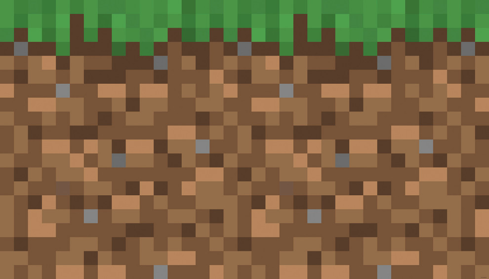 Minecraft Blocks Peel & Stick Wallpaper Mural - Contemporary ...