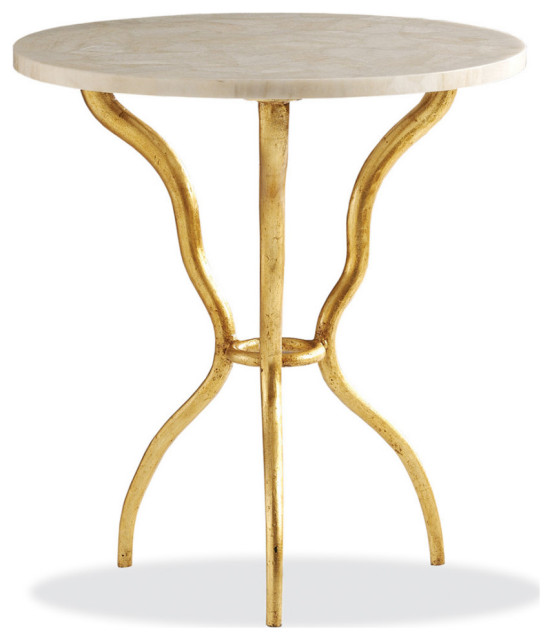 Myst Round Lamp Table - Contemporary - Side Tables And End Tables - by ...