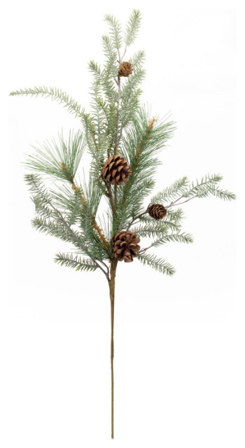 Pine Spray, 6-Piece Set - Traditional - Christmas Decorations - by ...