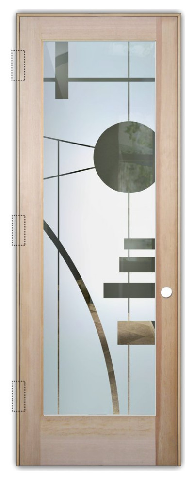 Interior Prehung Door or Interior Slab Door - Interval - Primed - 28" x ...