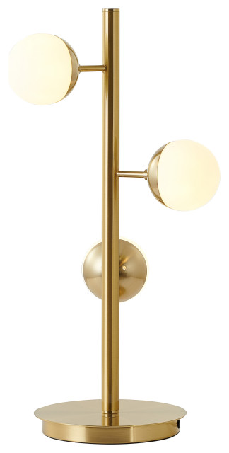 Gold Orb Table Lamp - Midcentury - Table Lamps - by Design Living | Houzz