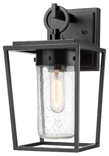 1 Light Outdoor Wall Sconce In Outdoor Style-13 Inches Tall and 7 ...