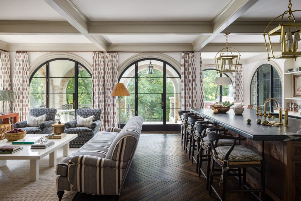 French Provincial Estate - French Country - Home Bar - Kansas City - by ...