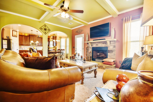 Corgi Drive Residence: Revamped Living Room with a Subtle Color Palette ...