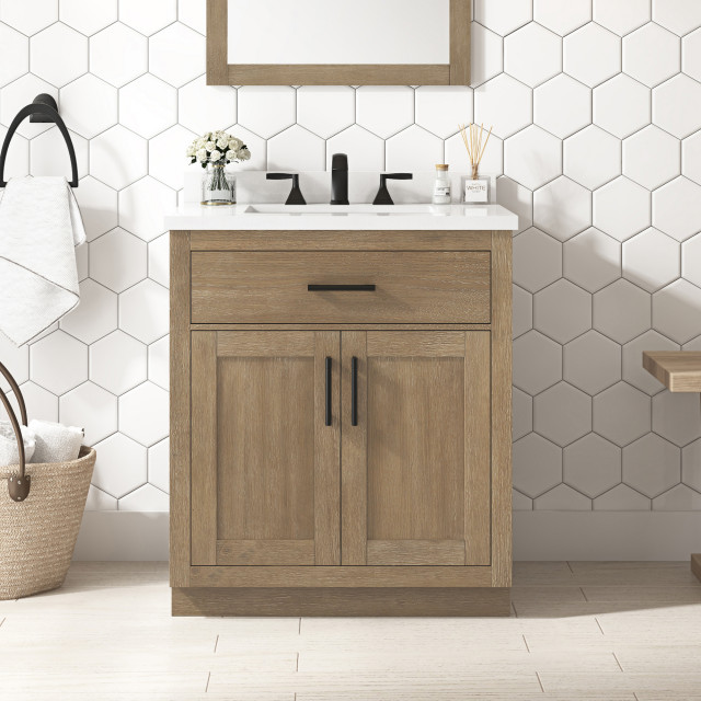 OVE Decors Bailey Vanity, 60" - Transitional - Bathroom Vanities And ...