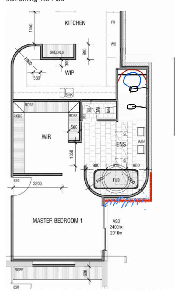 master ensuite design help | Houzz AU