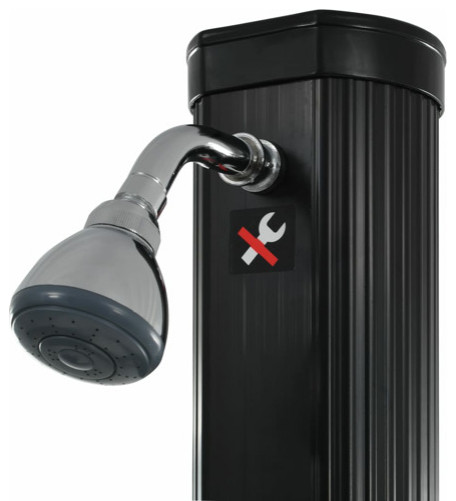 vidaXL Outdoor Solar Shower Garden Swimming Pool Shower with Head ...