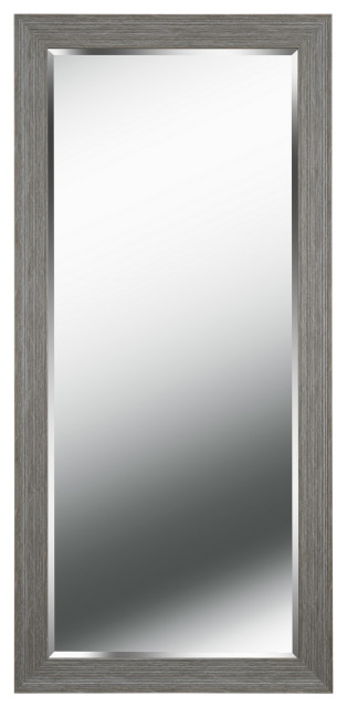 Kenroy 60377GRY Floor Mirror, Jerry Collection, Grey Finish - Farmhouse ...