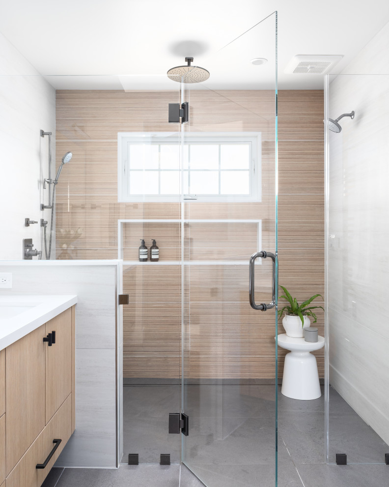 Mountain View Crafty - Contemporary - Bathroom - San Francisco - by kds ...