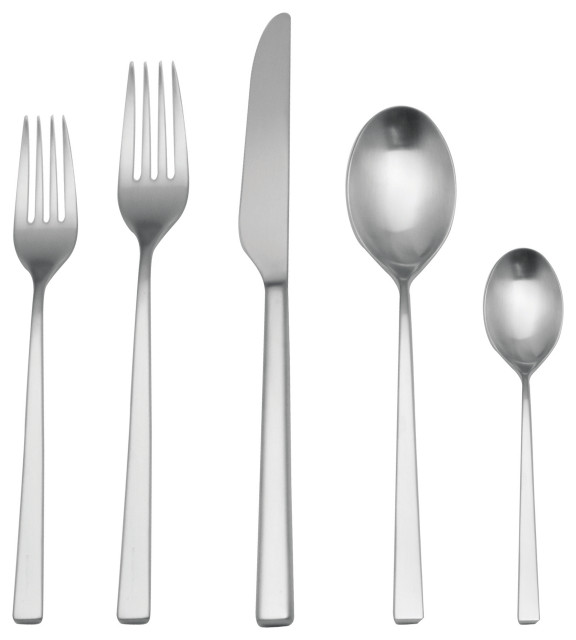 20-Pieces Set Atena Ice - Contemporary - Flatware And Silverware Sets ...