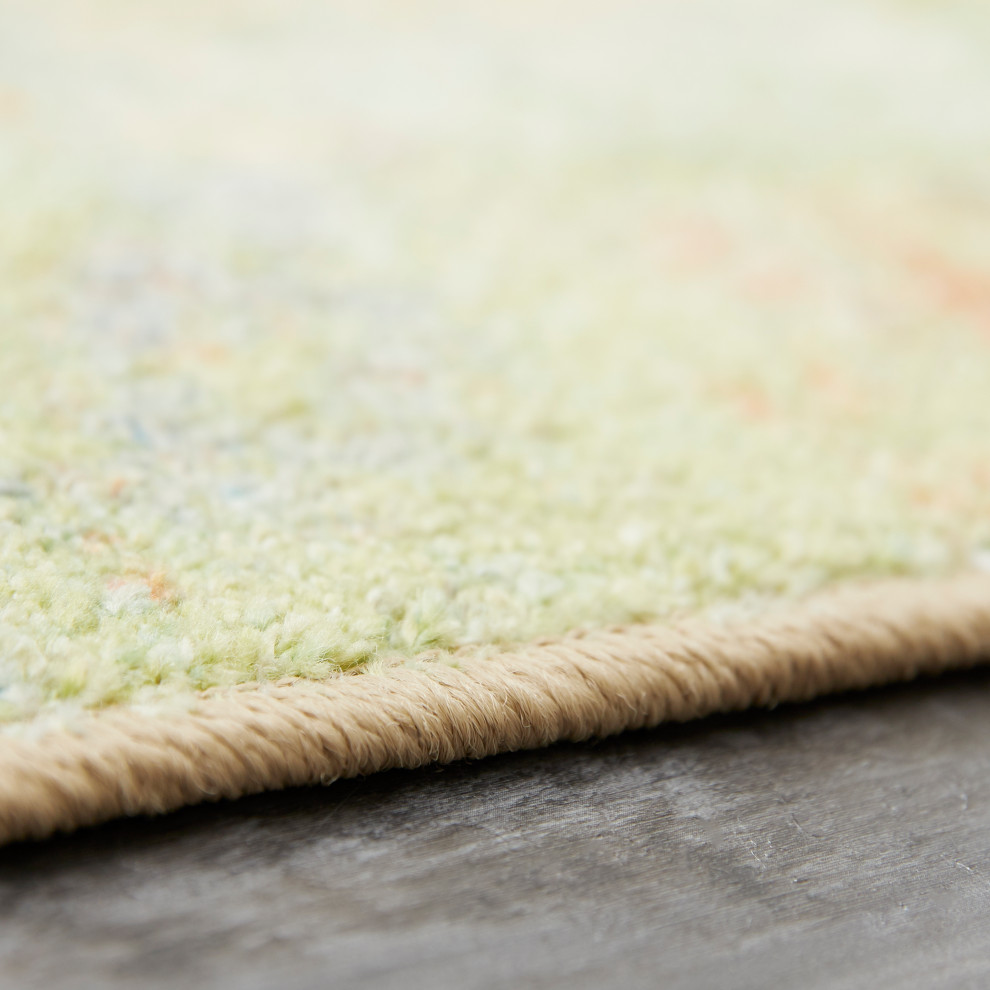 Mohawk Home Colorful Garden Area Rug - Contemporary - Hall And Stair ...