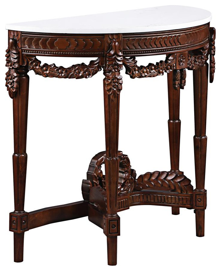 Design Toscano Chateau Gallet Console - Transitional - Console Tables ...