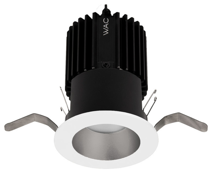 Volta 2" LED Round Trim With-Light Engine Flood 40 Beam 3500K, Haze ...