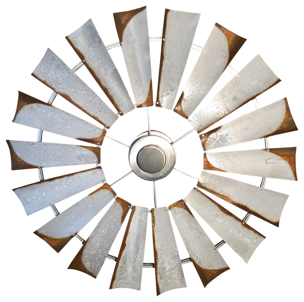 52 Inch Barn Metal Windmill Ceiling Fan | The Patriot Fan - Farmhouse ...