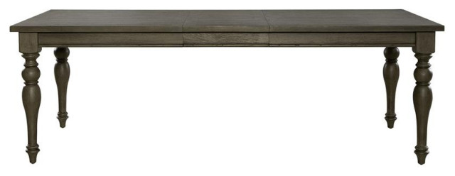 Rectangular Leg Table Traditional Multi - Traditional - Dining Tables ...