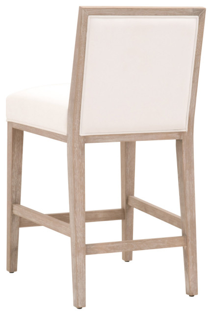 Martin Counter Stool, Set of 2 LiveSmart Peyton-Pearl, Natural Gray ...