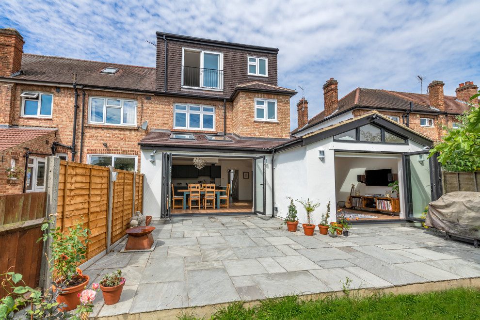 Loft conversion and rear extension - Modern - House Exterior - London ...
