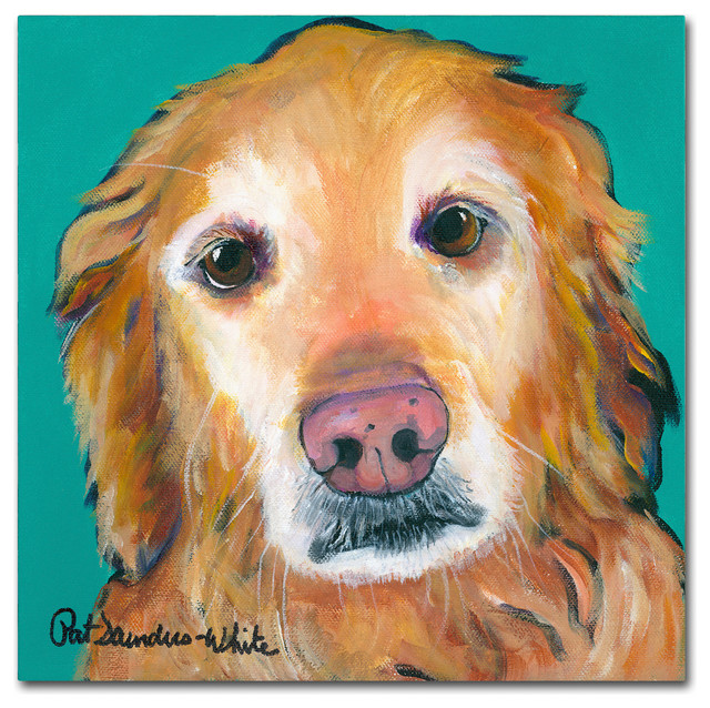 Pat Saunders-White 'Maevis' Canvas Art, 14"x14" - Contemporary - Prints ...