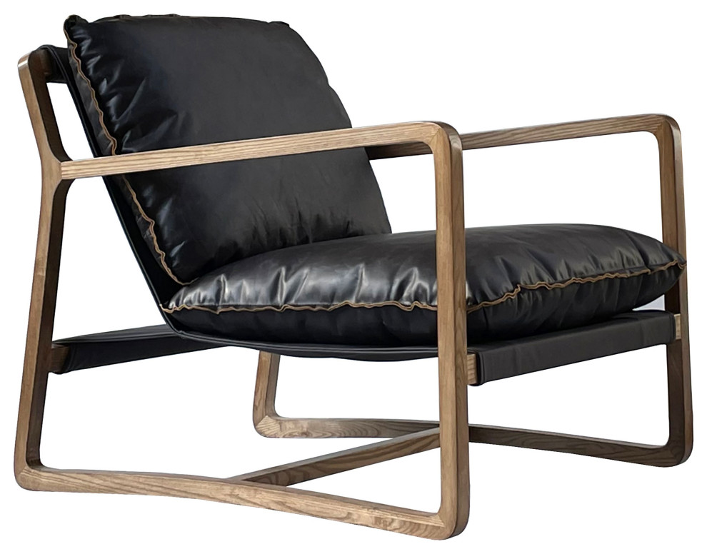 Relax Club Chair, Black - Armchairs And Accent Chairs - by LH Imports ...