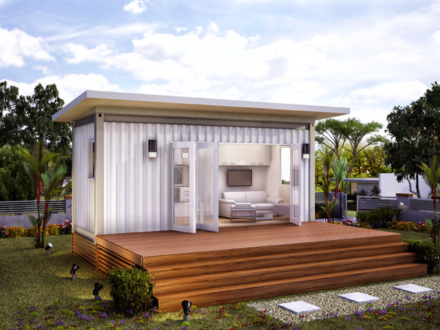 Monaco - Granny Flats Prefab Container Home - Modern - Brisbane - by ...