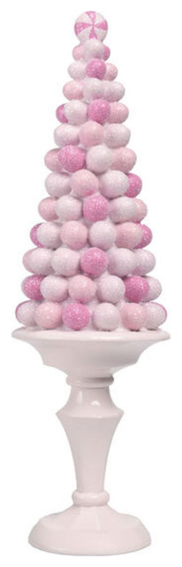 December Diamonds Pink Candy Gumdrop Tree - Contemporary - Holiday ...