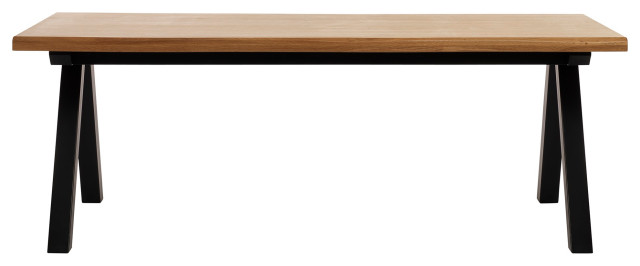 Rustic Wavy Edge Dining Table - Industrial - Dining Tables - by Unique ...