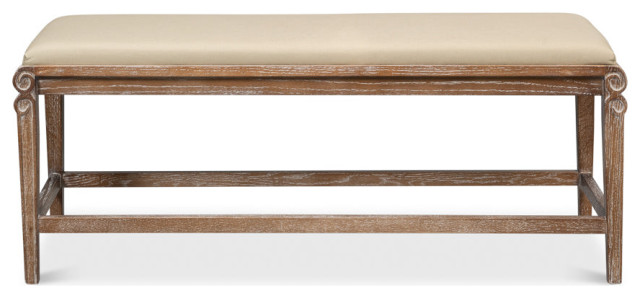 Smith Building Parlor Bench Seat For Bedroom - French Country ...