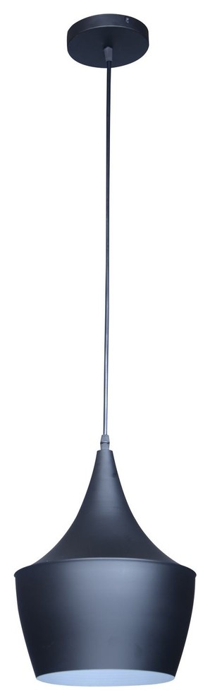 Bromi Design Berkley Black Single Light Pendant - Modern - Pendant ...