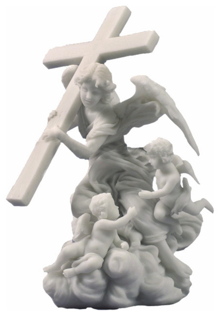 Angel From Alaleona Chapel Statue - Traditional - Decorative Objects ...