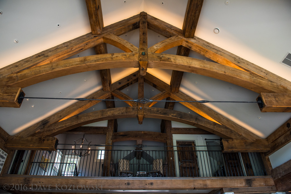 Original Smooth Planed Patina Douglas Fir Rafters - Rustic - Denver ...