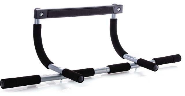 Pull Up Bar for In-Home Fitness Door Bar Chin Ups, Crunches and Leg ...