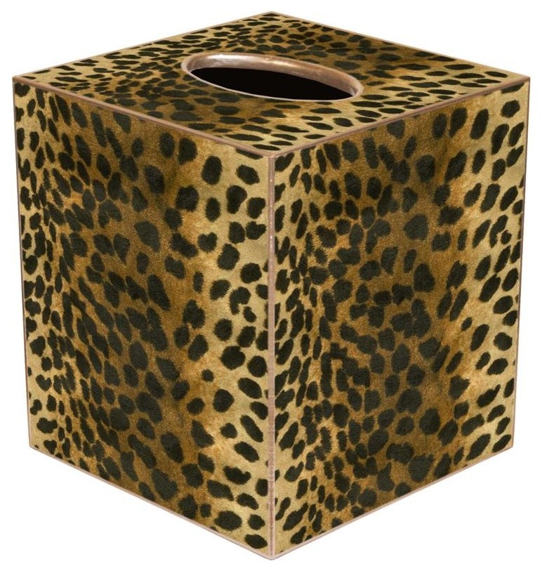 TB1270 - Jaguar Tissue Box Cover - Traditional - Tissue Box Holders ...
