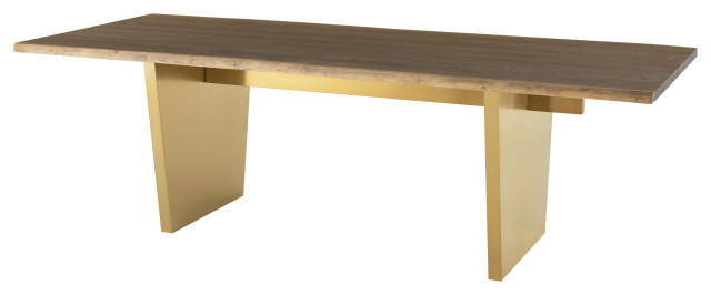 Aiden Seared Wood Dining Table, HGNA439 - Contemporary - Dining Tables ...