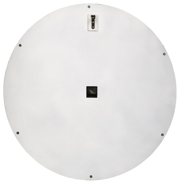 Signature Wall Clock, Antique Ivory - Farmhouse - Wall Clocks - by ...