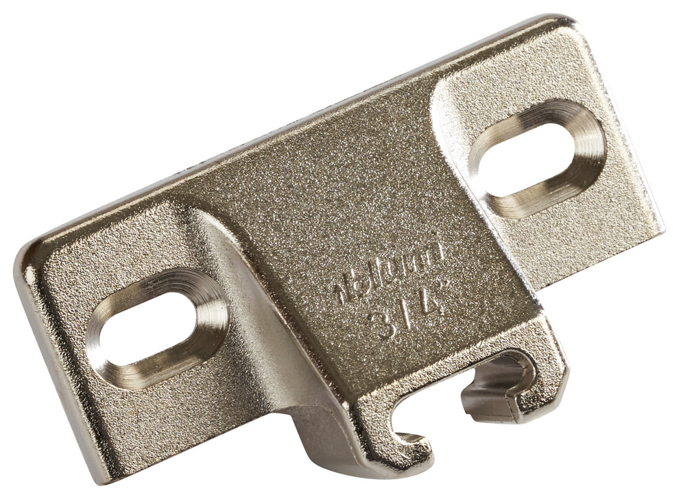 Blum 3/4" Overlay Edge Mount Mounting Plate For Compact 33 Hinges, 50 ...