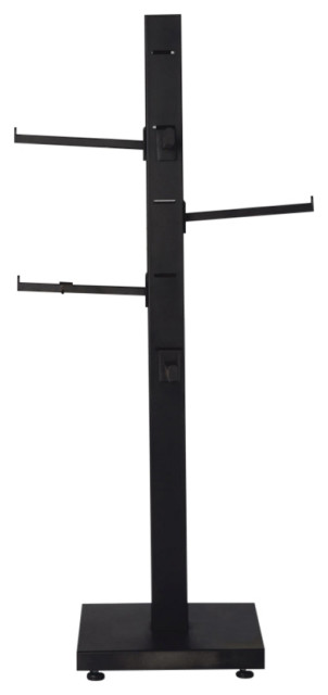 Tabletop 4 Sided Metal Stand with Adjustable Arms - Modern - Closet ...