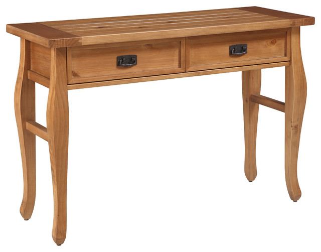 Linon Santa Fe Console Table Antique Finish - Transitional - Console ...