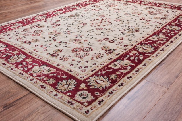 Well Woven Miami Bijar Classic Rug, Ivory, 3'11"x5'3" - Traditional ...