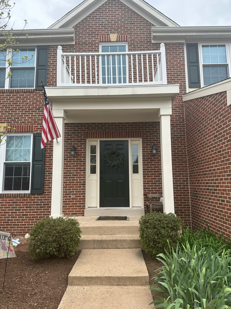 Flat Porch Roof Railing