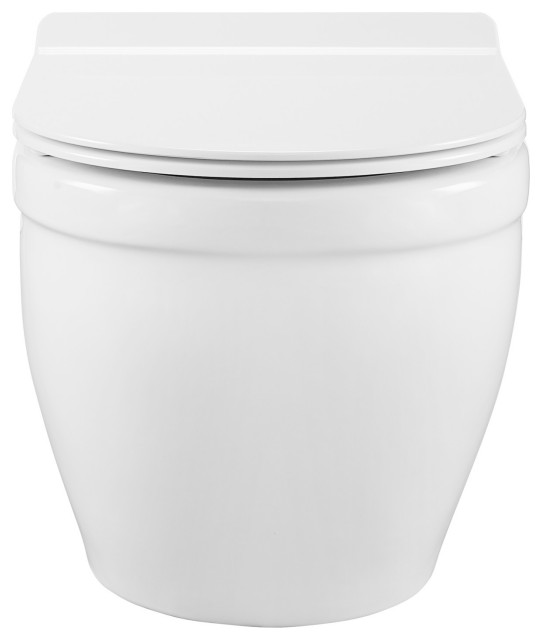 Swiss Madison SM-WT450 Ivy Wall Mounted Elongated Toilet Bowl ...