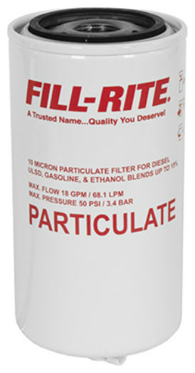 Fill-Rite F1810PM1 Particulate Filter Canister with Drain Valve, 18 GPM ...