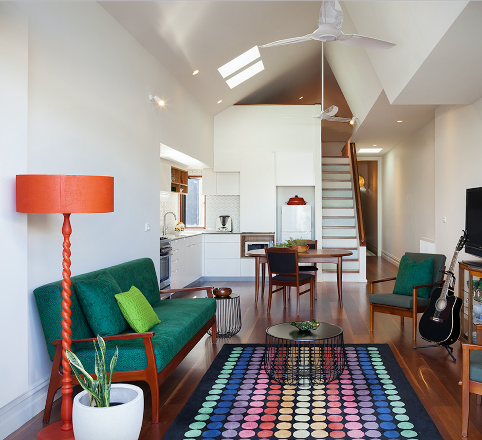 Terrace Extension Railway Place - Transitional - Living Room ...