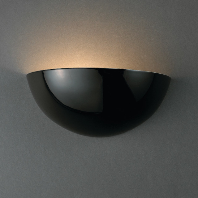 Ambiance Small Quarter Sphere, Wall Sconce - Contemporary - Wall ...